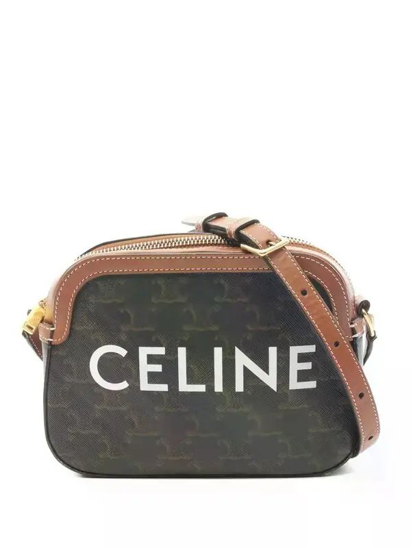 Celine 2000s Triomphe Shoulder Bag