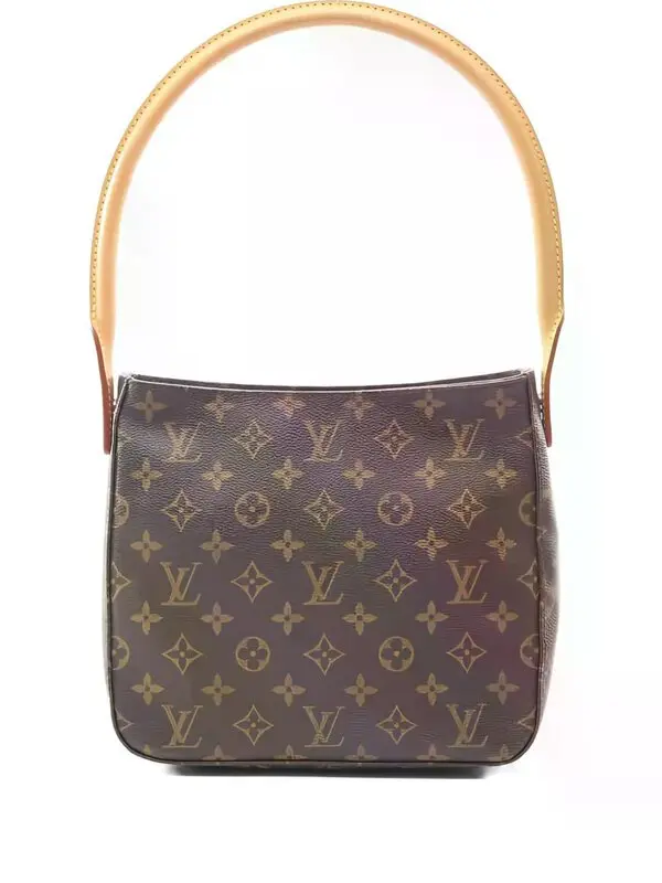 LOUIS VUITTON 2002 Mm Looping Monogram Shoulder Bag