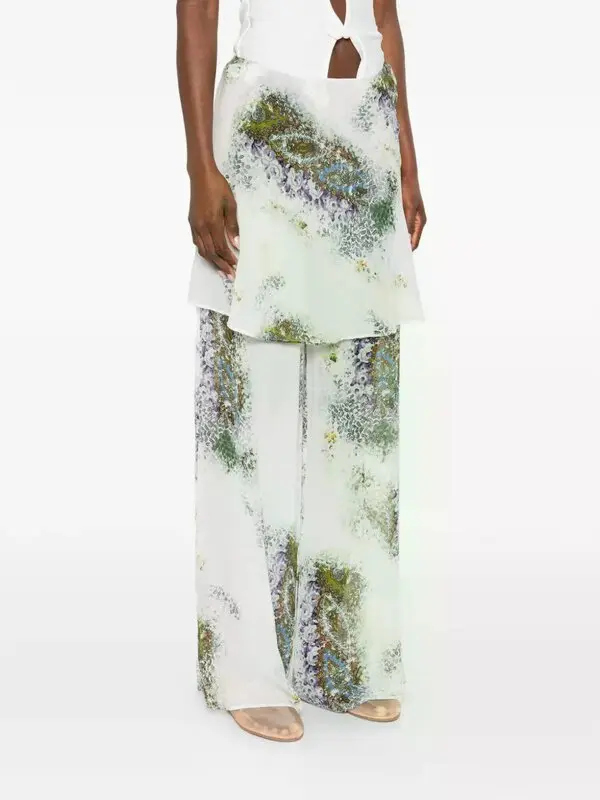 Christopher Esber Absence-print Trousers
