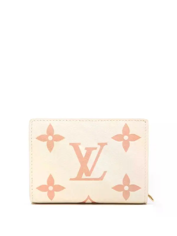 LOUIS VUITTON 2021-2025 Monogram Empreinte Clea Wallet Small Wallets - Pink