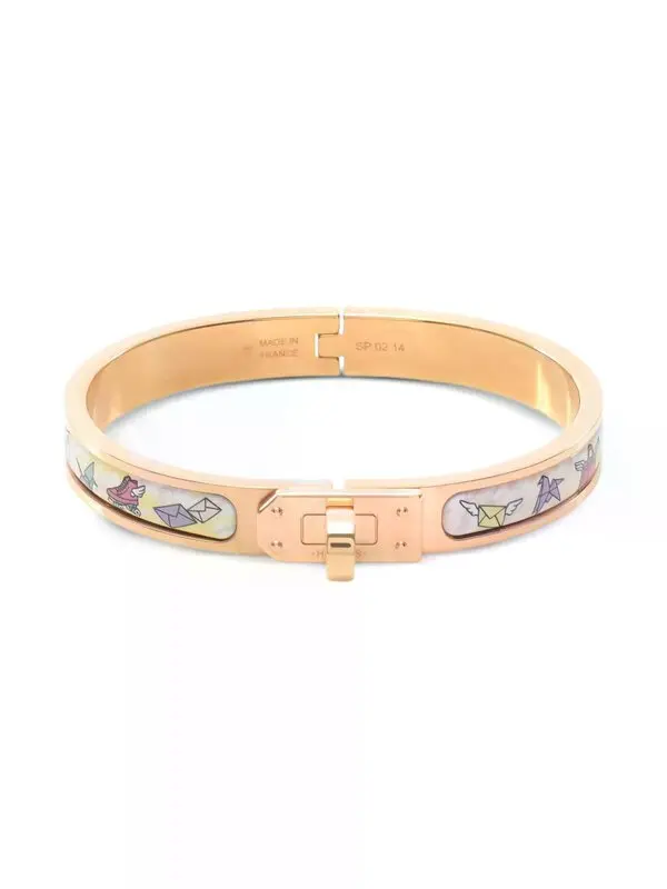 Hermès Mini Clic Kelly Bangle - Gold