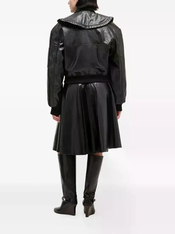 GANNI Ruffled-collar Jacket