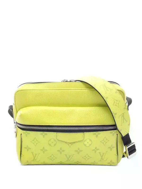 LOUIS VUITTON 2019 Pm Taiga Rama Jaune Shoulder Bag - Yellow