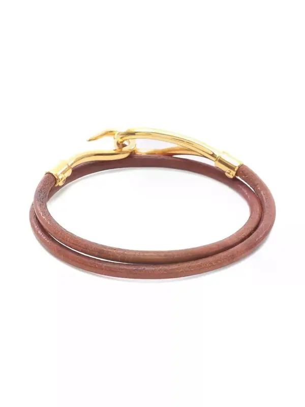 Hermès 2010s Jumbo Leather Bracelet