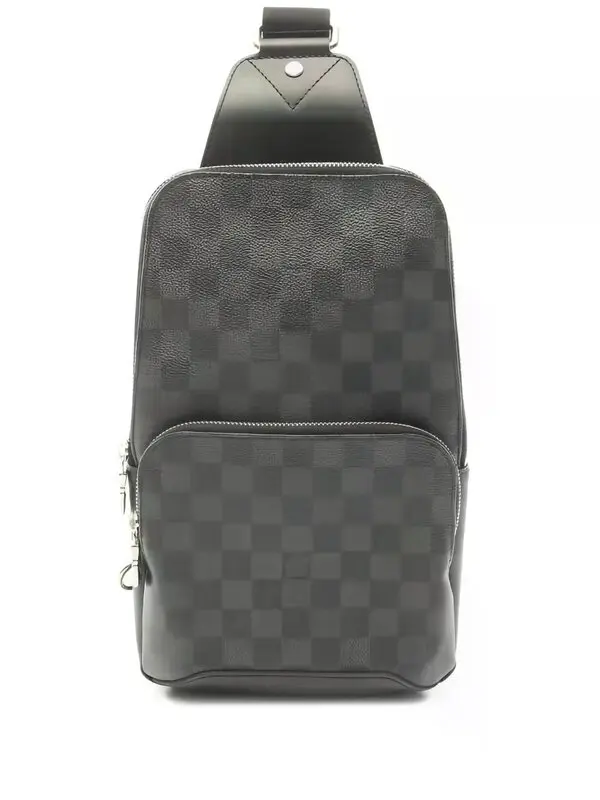 LOUIS VUITTON Damier Graphite Messenger Bag - Grey