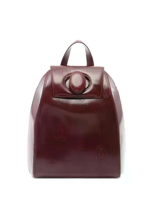 CARTIER Leather Pattern Backpack