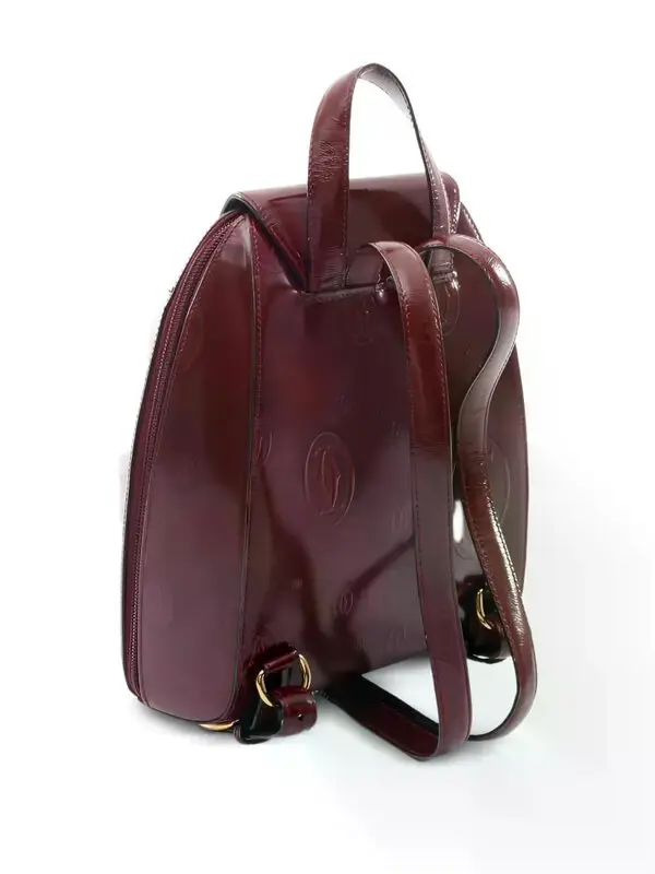CARTIER Leather Pattern Backpack