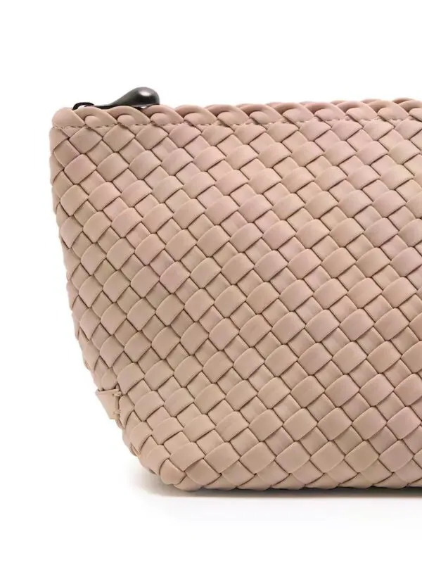 NAGHEDI Medium Portofino Woven Makeup Case