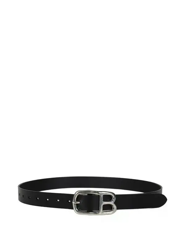 DOUBLET Logo Buckle Belt - Black