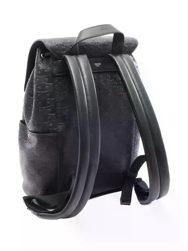 Celine Triomphe Pattern Leather Backpack