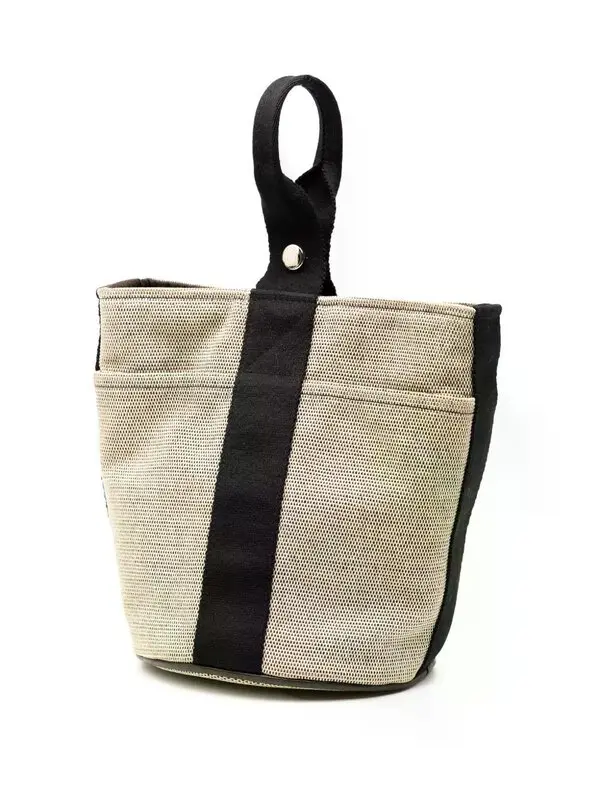 Hermès 1990-2010 Toile Saxo Pm Bucket Bag