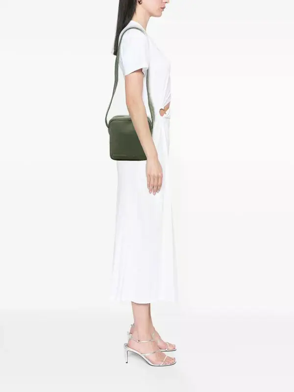 Miu Miu 2000-2025 Jersey Logo Crossbody Bag