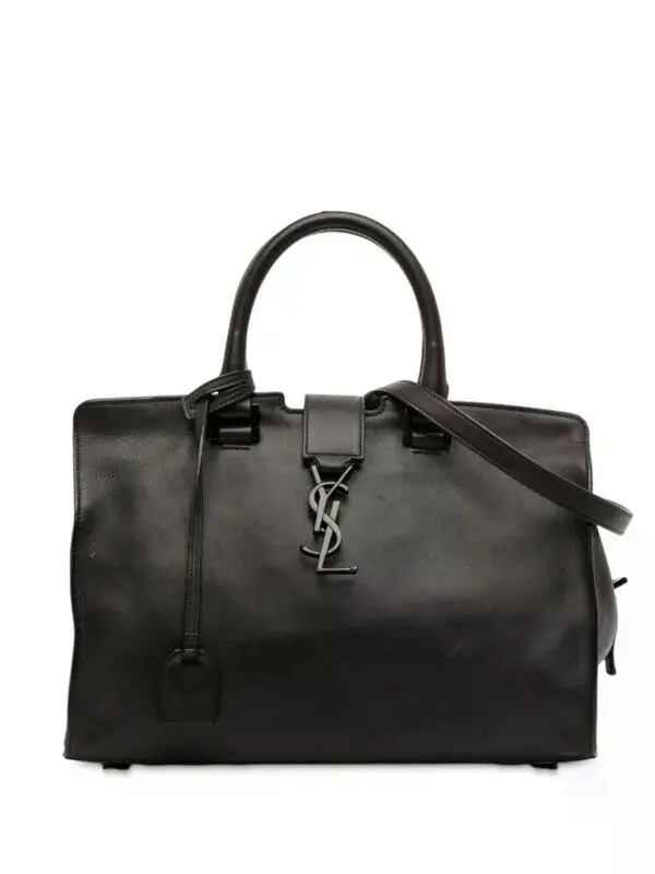 Saint Laurent 2015 Small Monogram Cabas Satchel