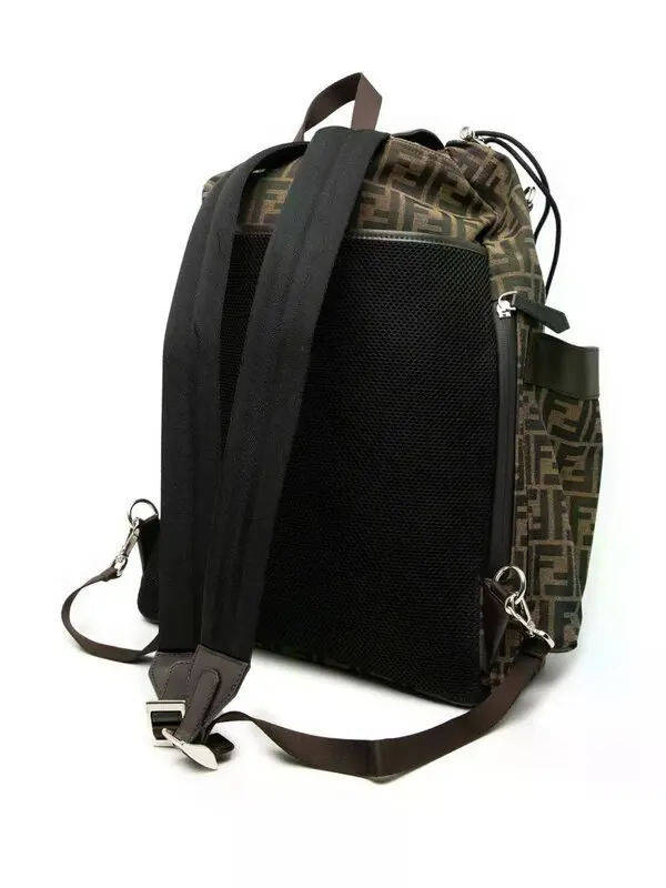 Fendi 2010-2025 Large Zucca Canvas Strike Backpack