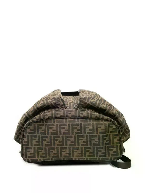 Fendi 2010-2025 Large Zucca Canvas Strike Backpack