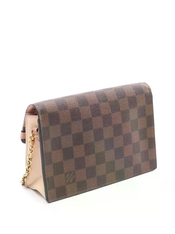 LOUIS VUITTON 2019 Damier Ebene Vavin Wallet On Chain Crossbody Bag