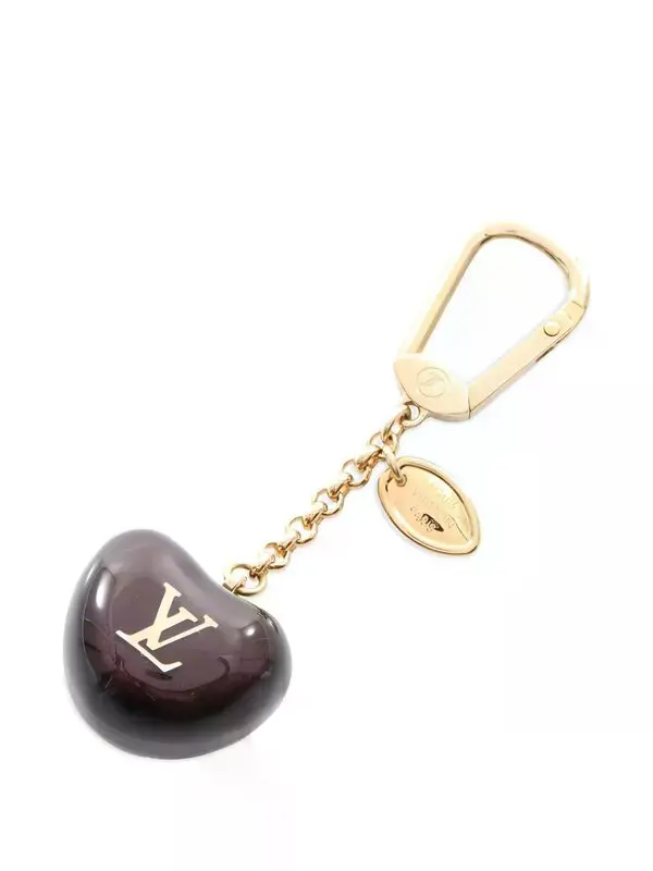 LOUIS VUITTON Porte-cle Pom Bag Charm - Brown