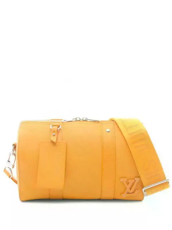 LOUIS VUITTON 2021 City Keepall Shoulder Bag - Yellow