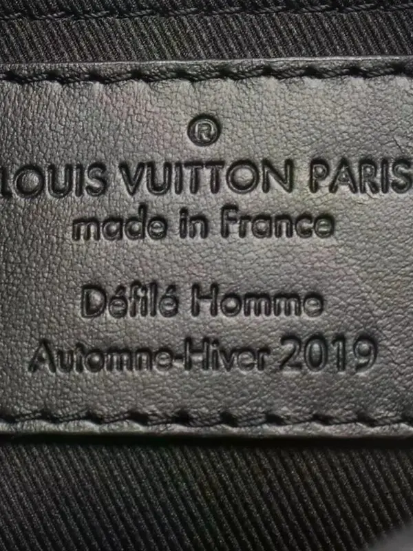 LOUIS VUITTON 2019 Taiga Rainbow Soft Trunk Crossbody Bag - Black