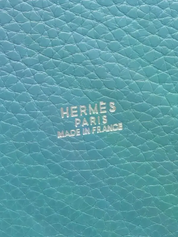 Hermès 2005 Mm Mangeoire Bucket Bag - Blue