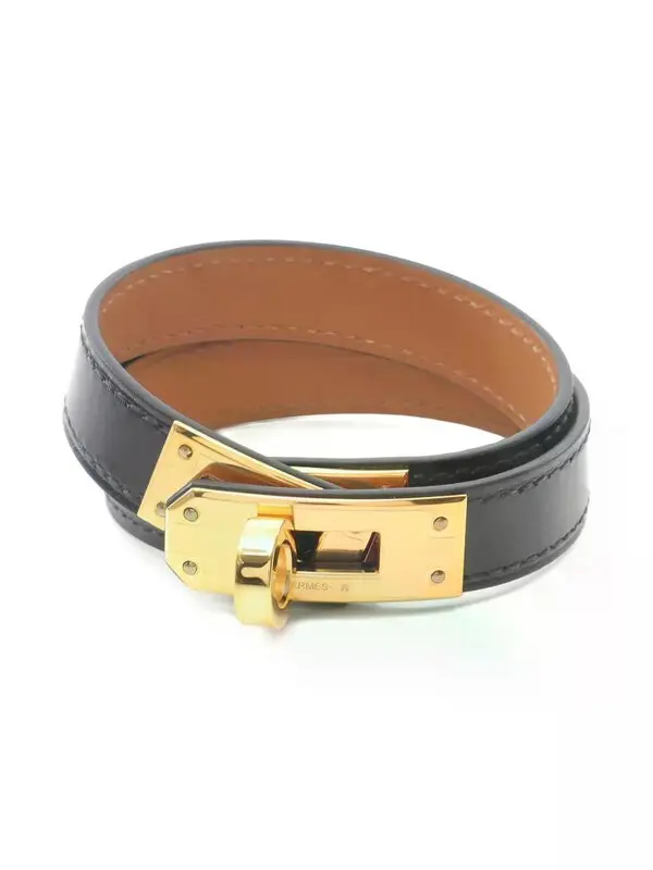 Hermès Kelly Double Tour Bracelet - Black