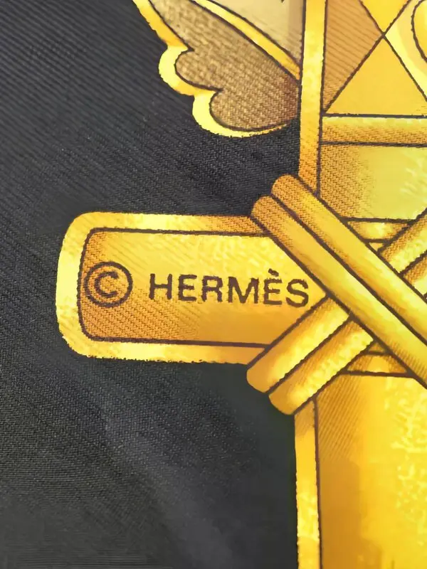 Hermès 2000s Silk Scarf
