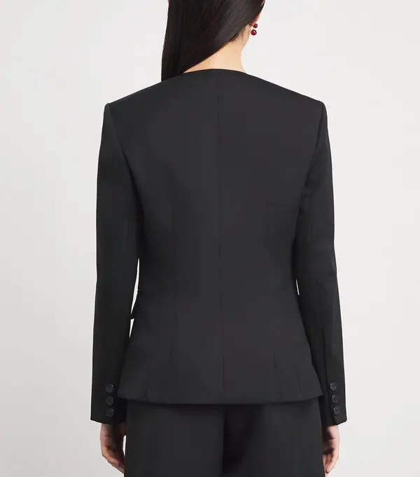 Claudie Pierlot Collarless Blazer