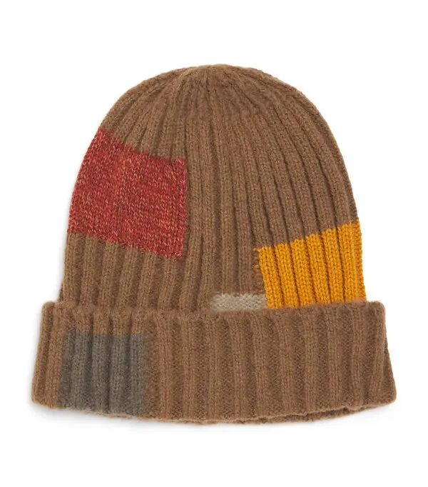 Kapital Wool-blend Tugihagi Beanie - Brown
