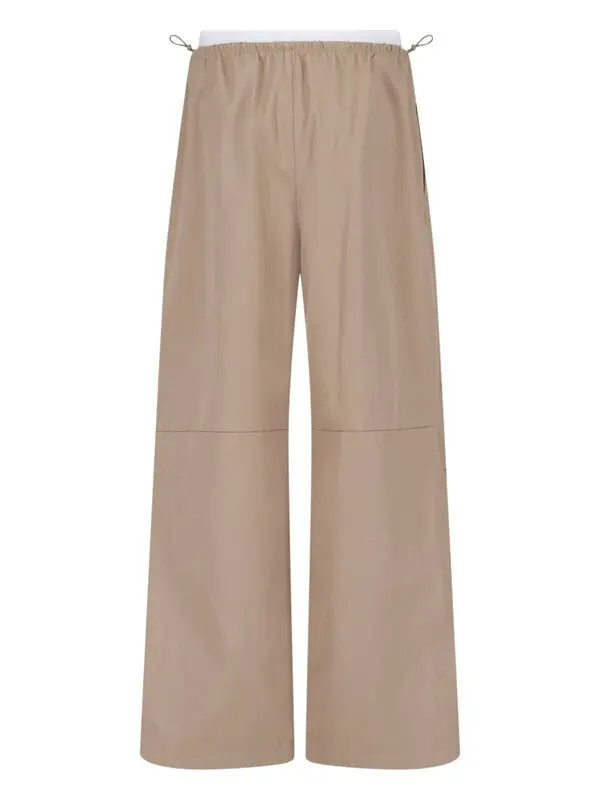 Ami Cotton Pants - Taupe