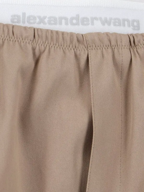 Ami Cotton Pants - Taupe