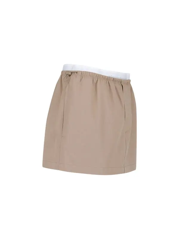 Alexander Wang Logo Skirt