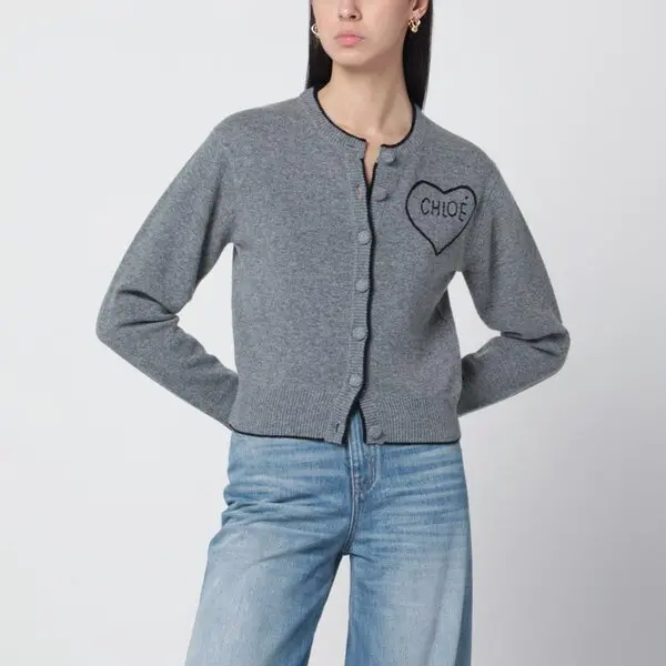 Chloé Wool And Cashmere Cardigan