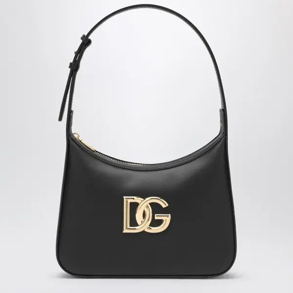 Dolce & Gabbana Leather Shoulder Bag - Black