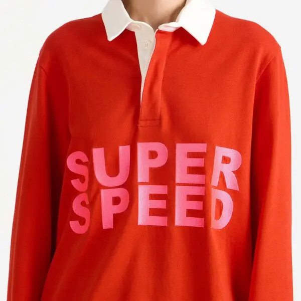 JW Anderson Long Sleeve Polo Shirt