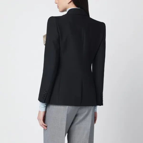 Valentino Garavani Single-breasted Jacket With Bow