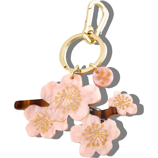 SOLAR ECLIPSE Cherry Blossom Key Chain - Pink