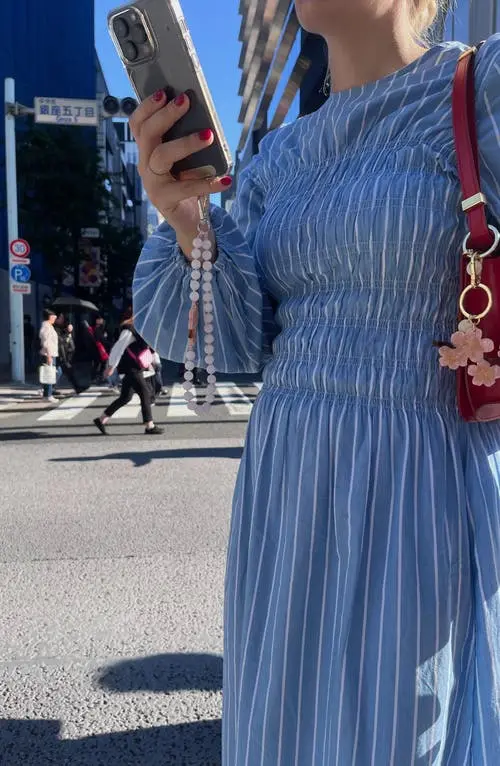 SOLAR ECLIPSE Cherry Blossom Key Chain