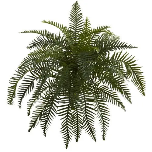 NEARLY NATURAL 26-in River Fern Artificial Plant - Green