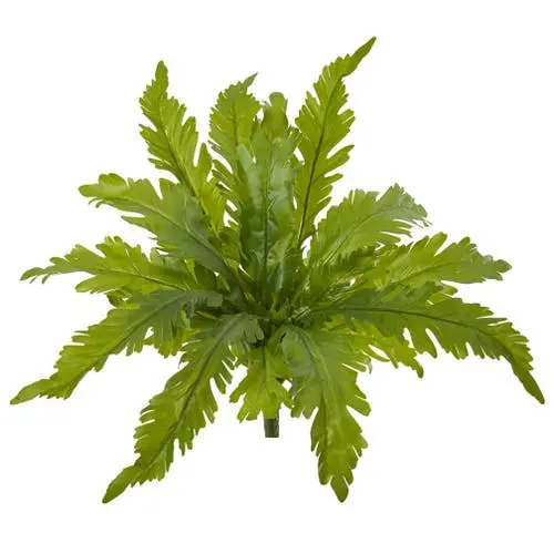 NEARLY NATURAL 14-in Fern Artificial Plant - Green