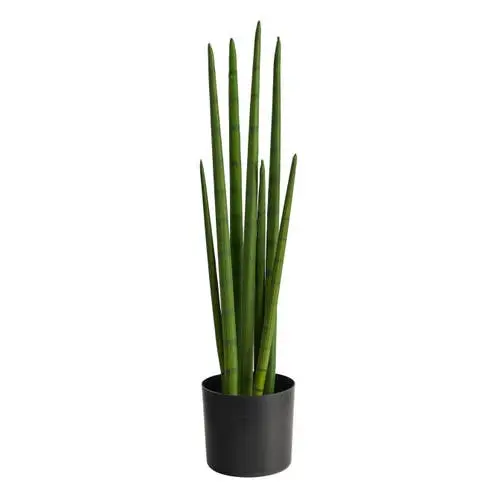NEARLY NATURAL 23-in Artificial Sansevieria Snake Plant - Green
