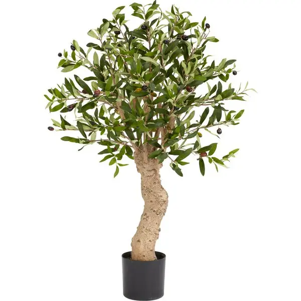 NEARLY NATURAL 2.5-ft Olive Artificial Tree - Green
