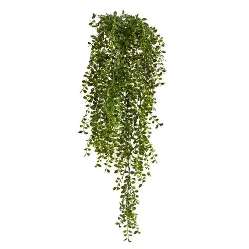 NEARLY NATURAL 3-ft Gleditsia Artificial Bush Plant Uv Resistant - Green