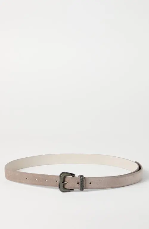 Brunello Cucinelli Suede Belt