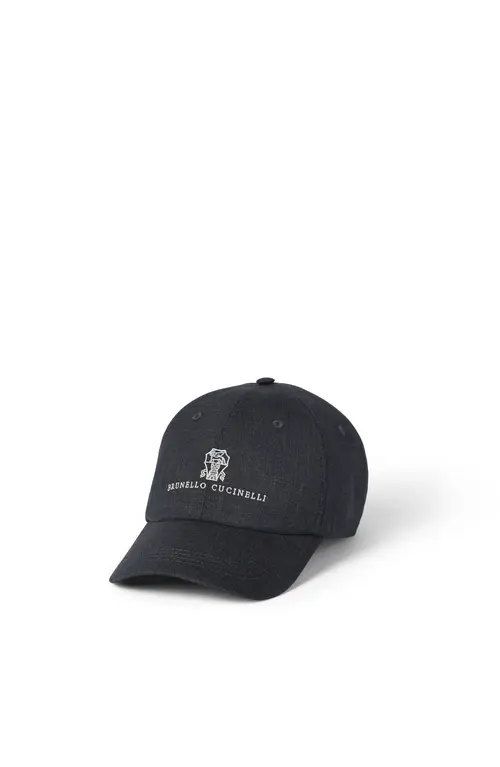 Brunello Cucinelli Baseball Cap - Anthracite