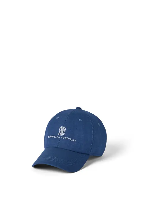 Brunello Cucinelli Baseball Cap - Royale Blue