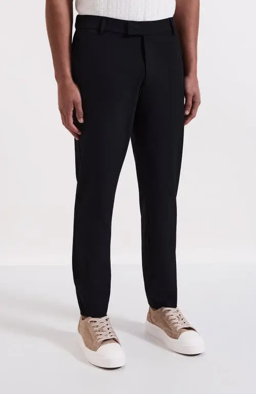 MAUVAIS Aster Tailored Slim Leg Trousers - Black