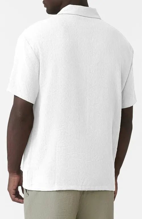 MAUVAIS Fiorano Relaxed Fit Shirt - White
