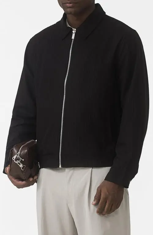 MAUVAIS Savile Pinstripe Jacket