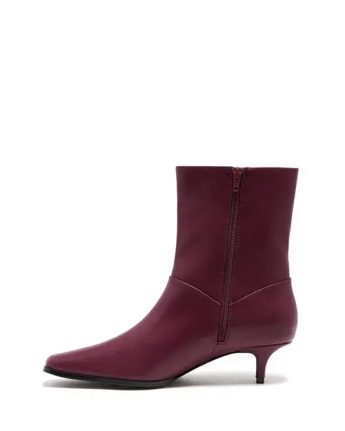 THERAPY AUSTRALIA Shade Ankle Boots - Bordeaux Pu