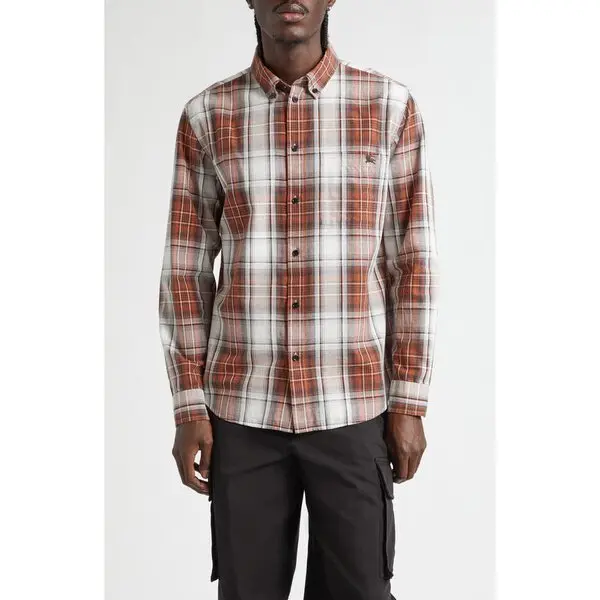 Burberry Roland Check Button-down Shirt